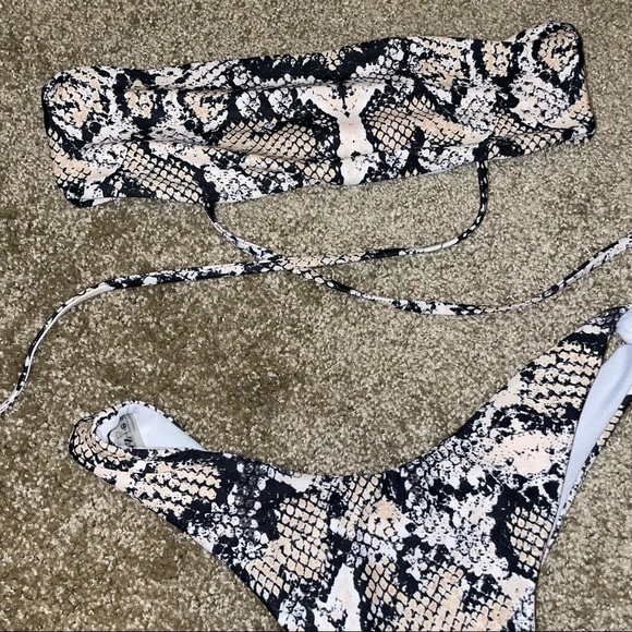 Swim | Snake Skin Bathing Suit Set | Poshmark